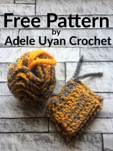 Crochet Bath Set (Free Pattern) – Adele Uyan Crochet