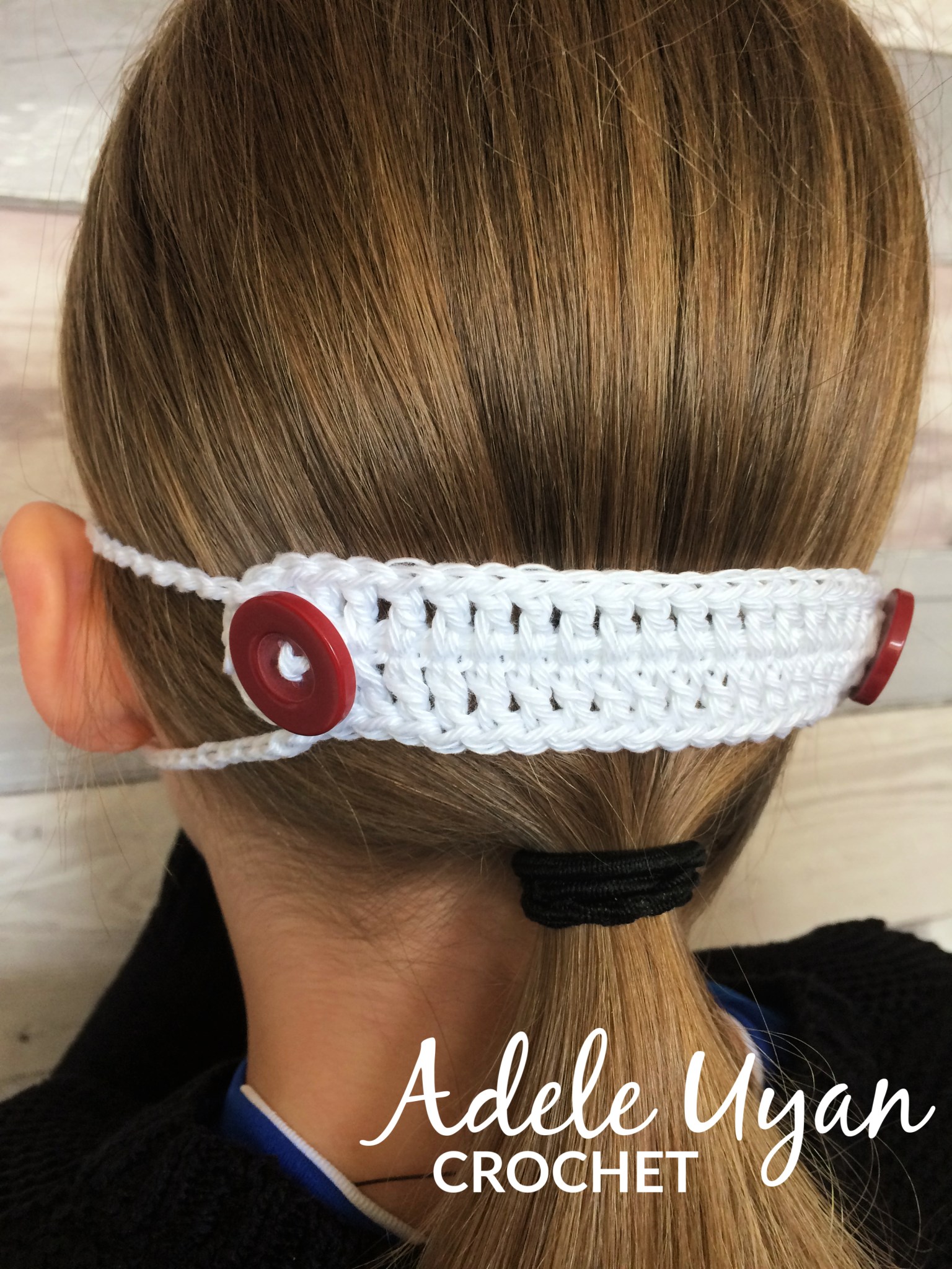 Face Mask Ear Saver Adaptor (Free Crochet Pattern) – Adele Uyan Crochet