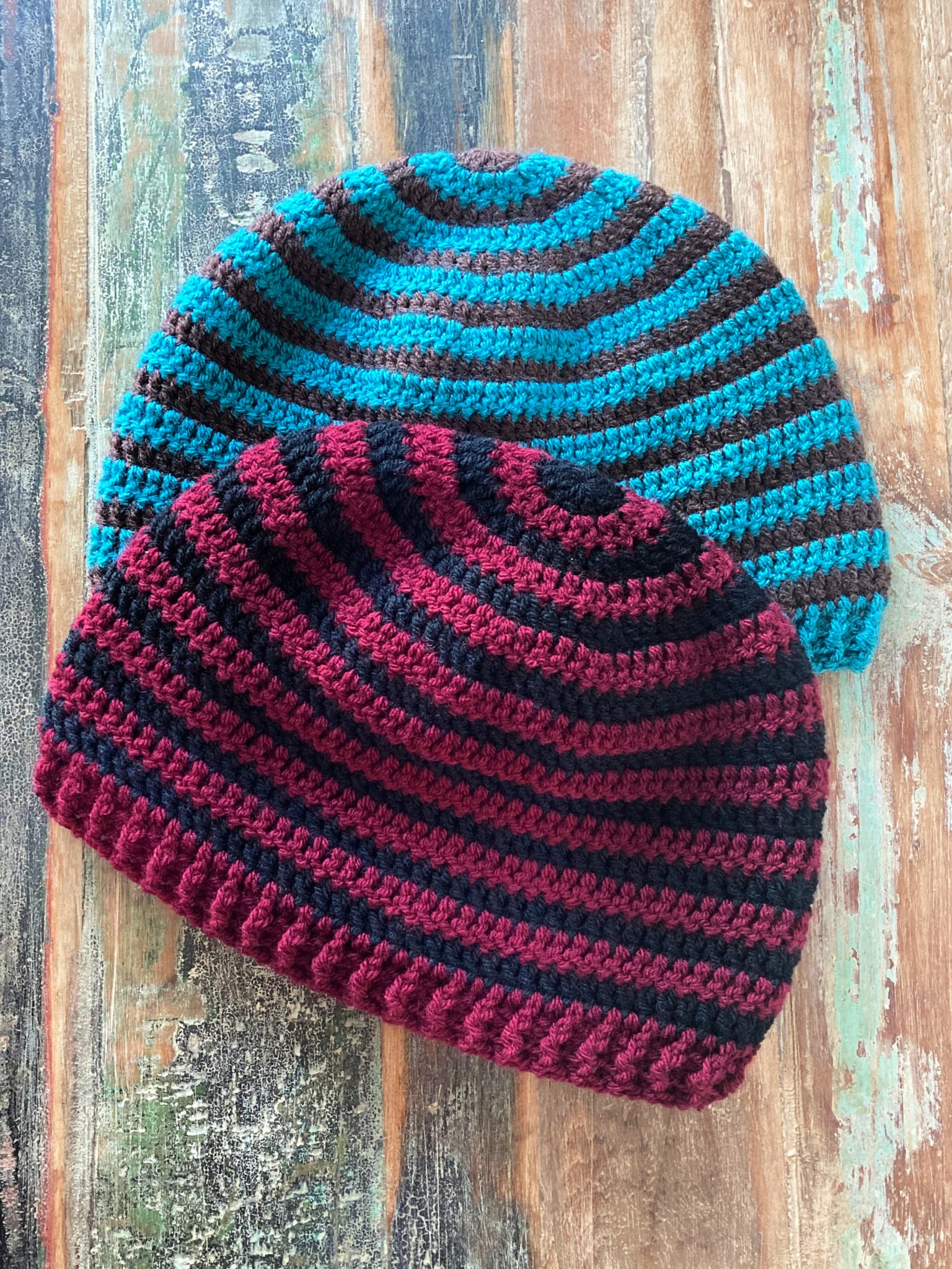 Reversible Beanie Hat (Crochet Pattern) – Adele Uyan Crochet