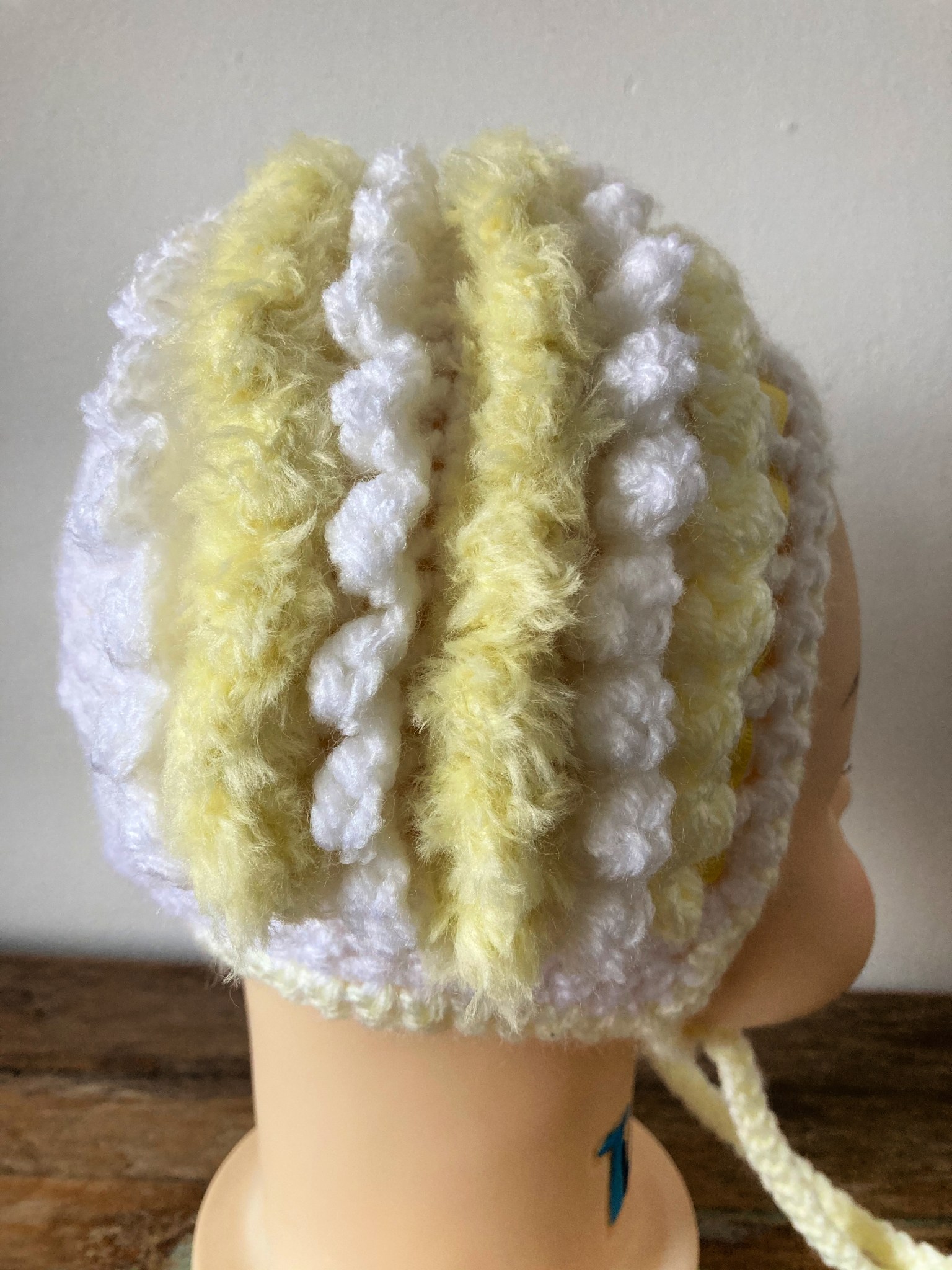 Frilly Baby Bonnet (Crochet Pattern) – Adele Uyan Crochet